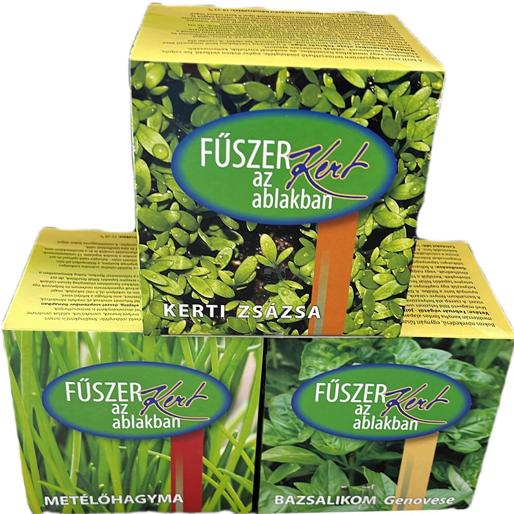 Rédei fűszerkert az ablakban - Fűszernevelő készlet - Mentool.hu